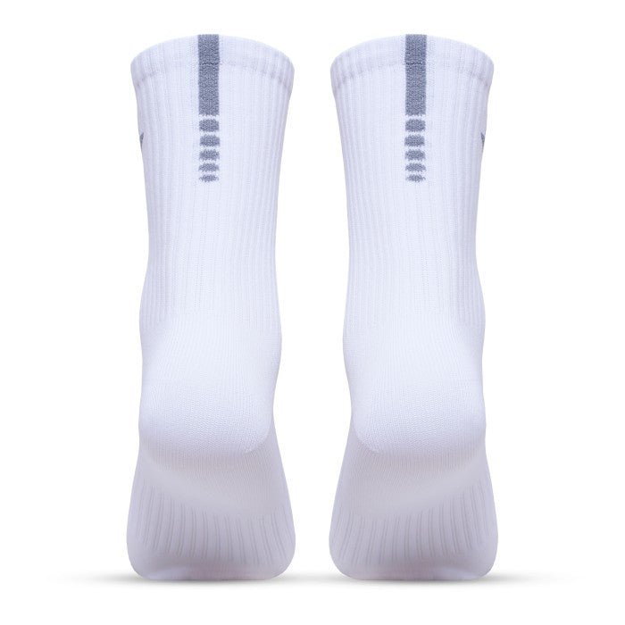 Buzz Series High Socks - White – VoltandFast